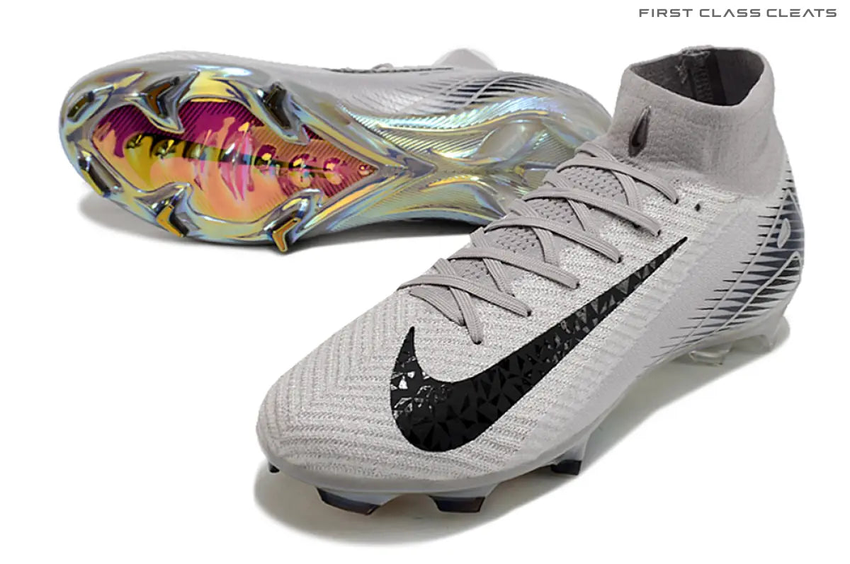 Mercurial Superfly 10 Elite FG Grey/Black – First Class Cleats